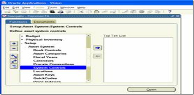 Pramod's Oracle Apps: Assets Setup configuration / End to end configuration of Oracle Fixed ...